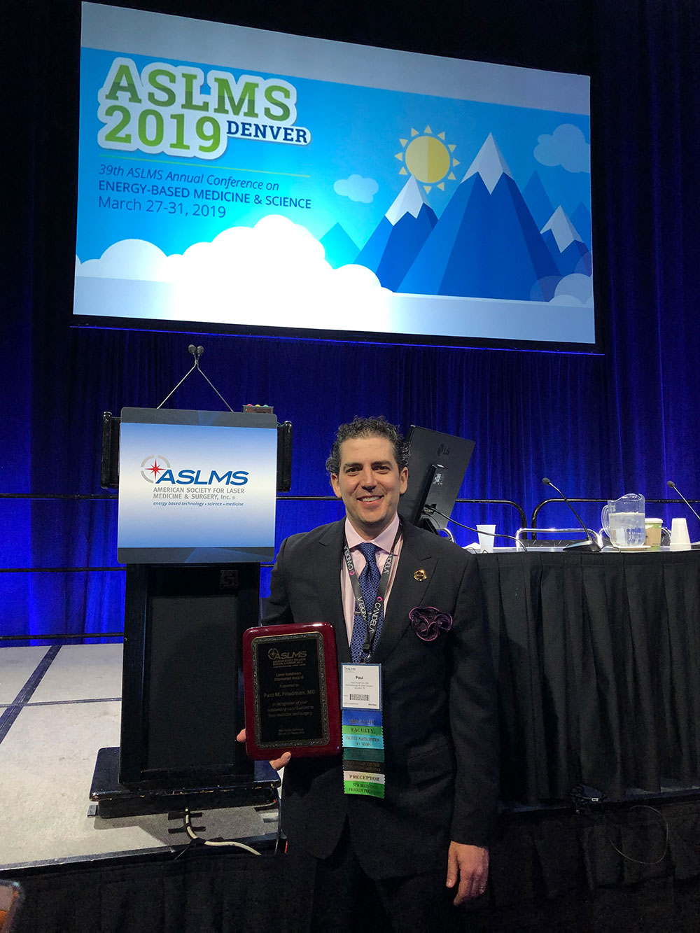 Paul M. Friedman, MD Receives Leon Goldman Memorial Award